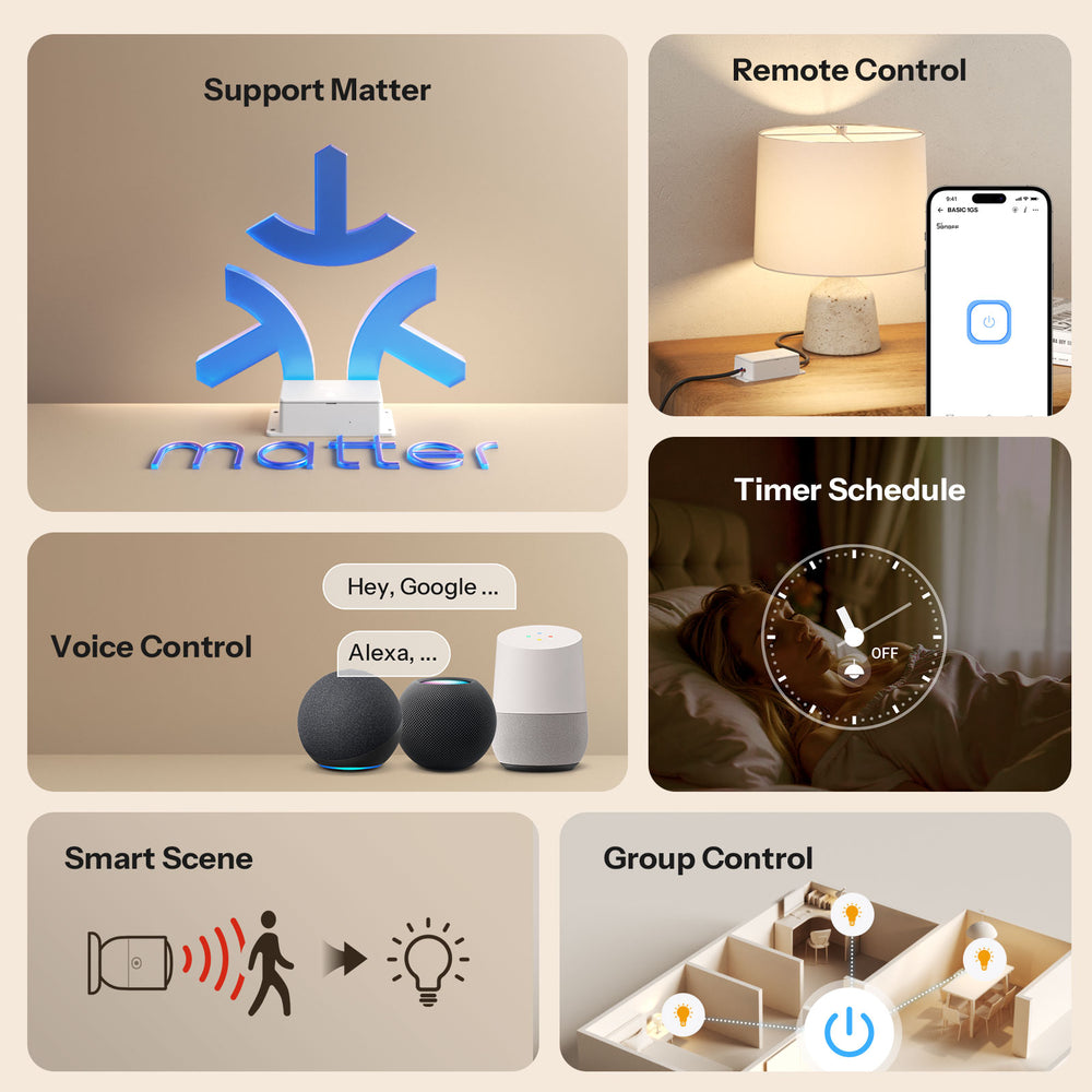 SONOFF Basic Gen5 Matter Over WiFi Smart Switch | BASIC-1GS