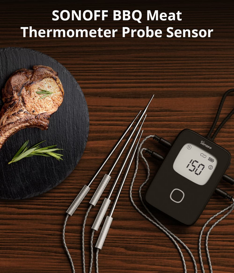 SONOFF BBQ Meat Thermometer Probe Sensor | MPS01 (2 Packs)