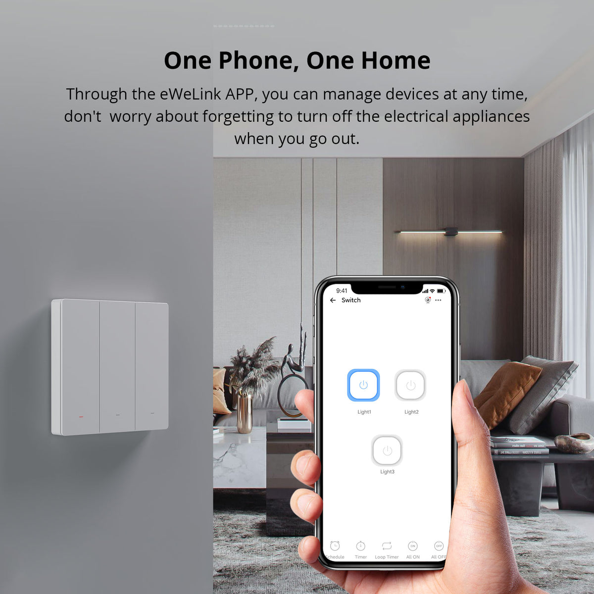 SONOFF SwitchMan Smart Wall Switch-M5 Matter