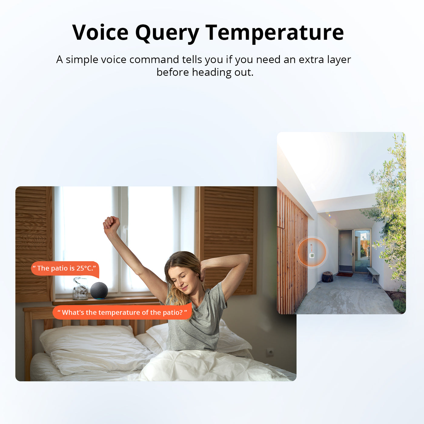 SONOFF SNZB-02WD IP65 Zigbee LCD Smart Temperature Humidity Sensor