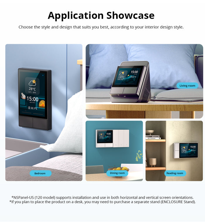 SONOFF NSPanel Smart Scene Wall Switch(86/EU Type/120 Type)